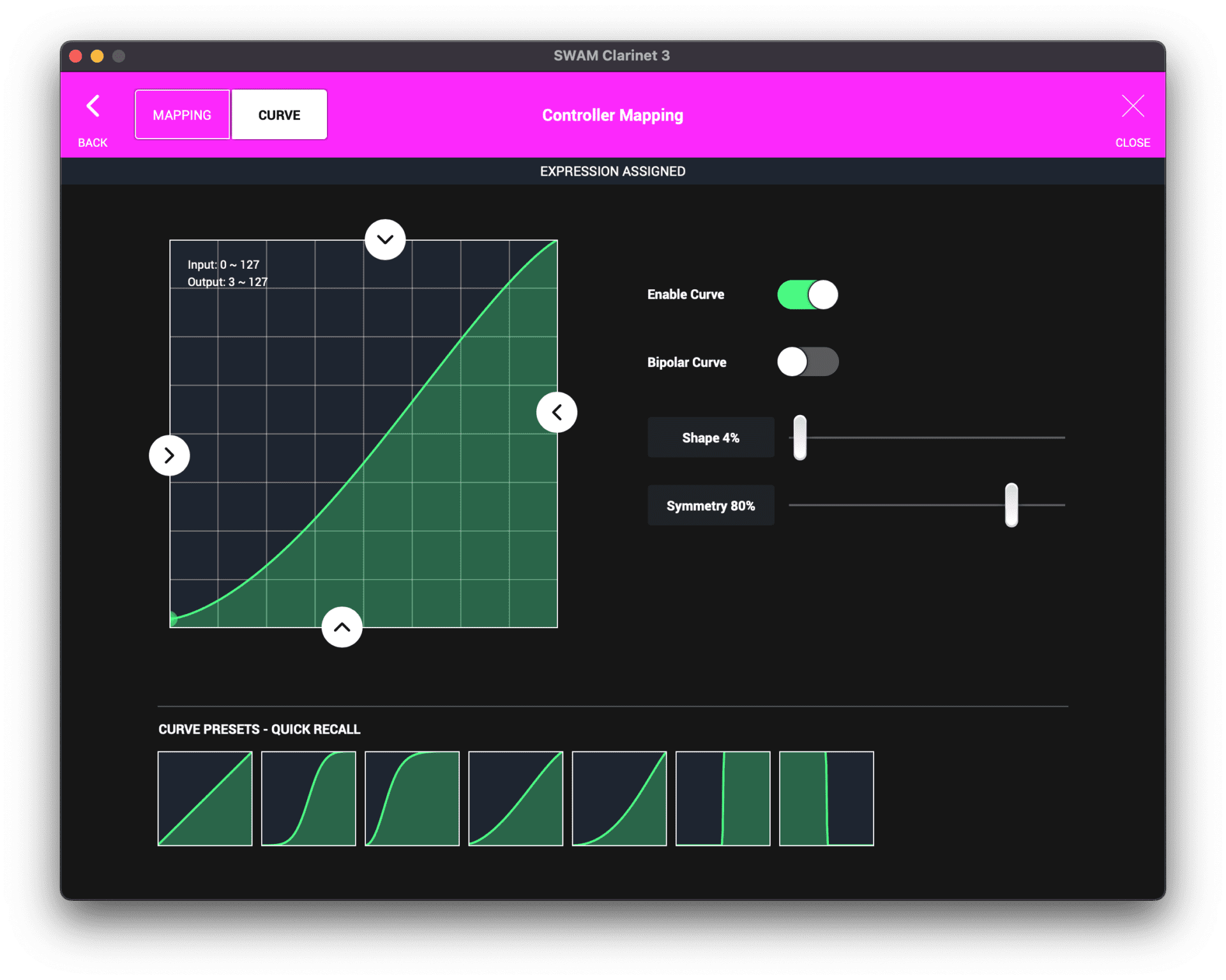 SWAM Clarinets | Audio Modeling