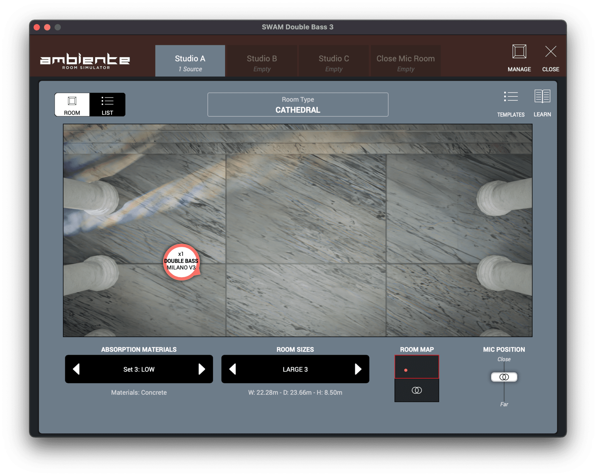 SWAM Double Bass | Audio Modeling