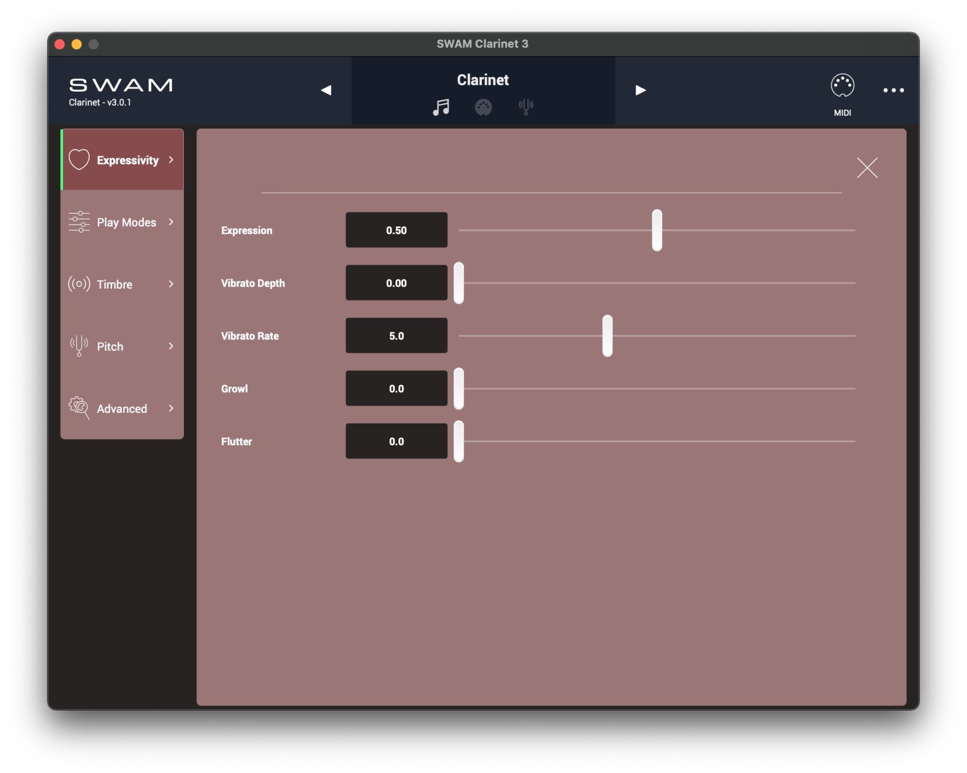 2 Clarinets – Expressivity | Audio Modeling
