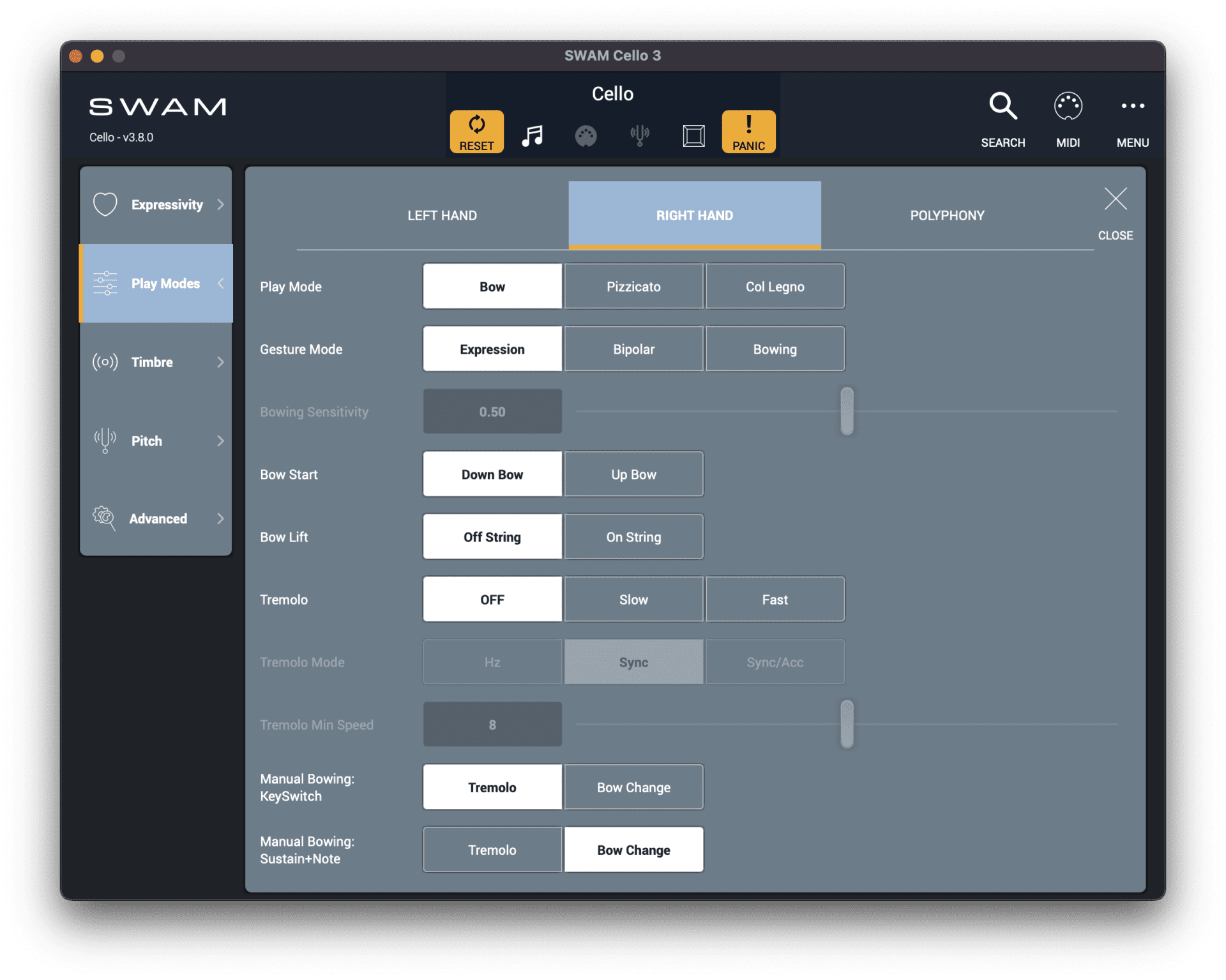 SWAM Cello | Audio Modeling