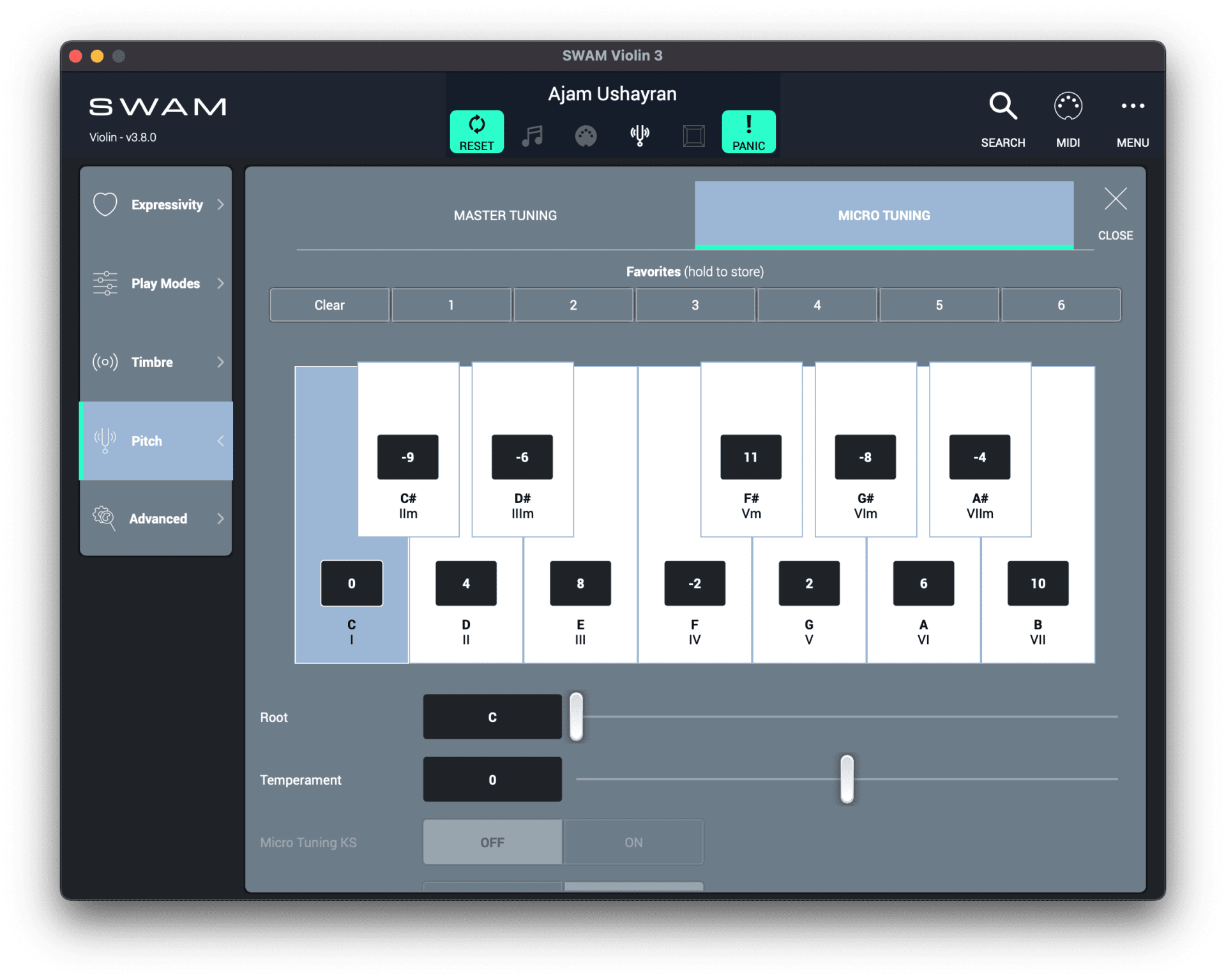 SWAM Violin | Audio Modeling