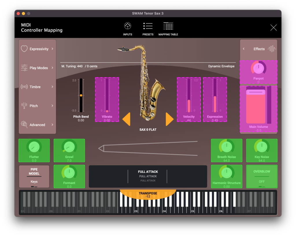 SWAM Saxophones | Audio Modeling