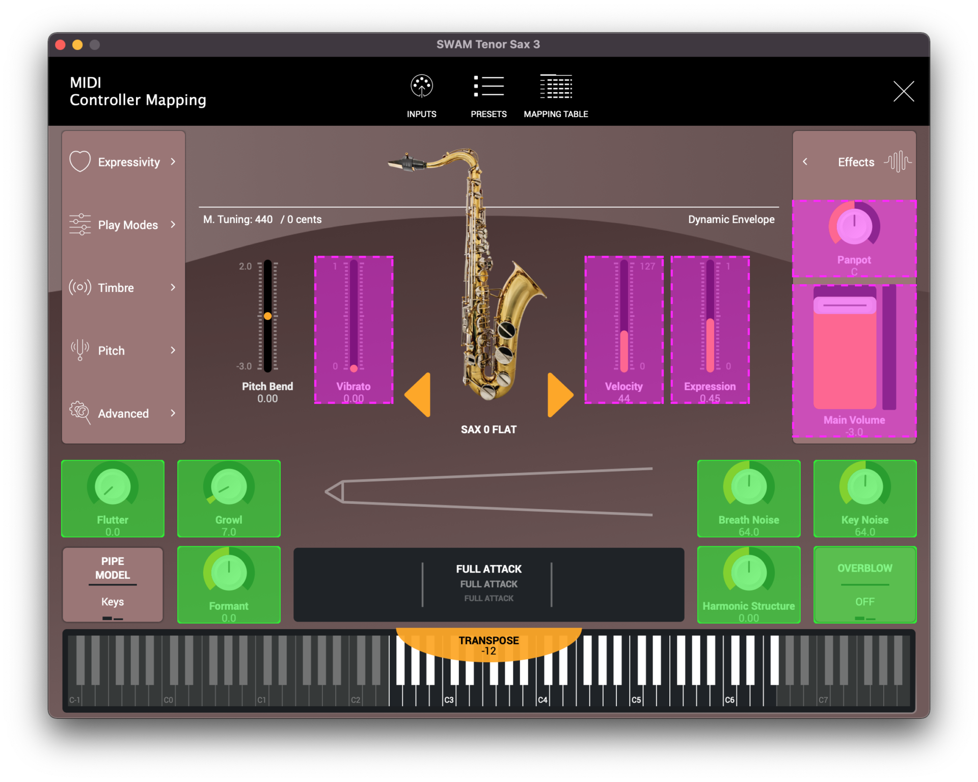 SWAM Saxophones | Audio Modeling