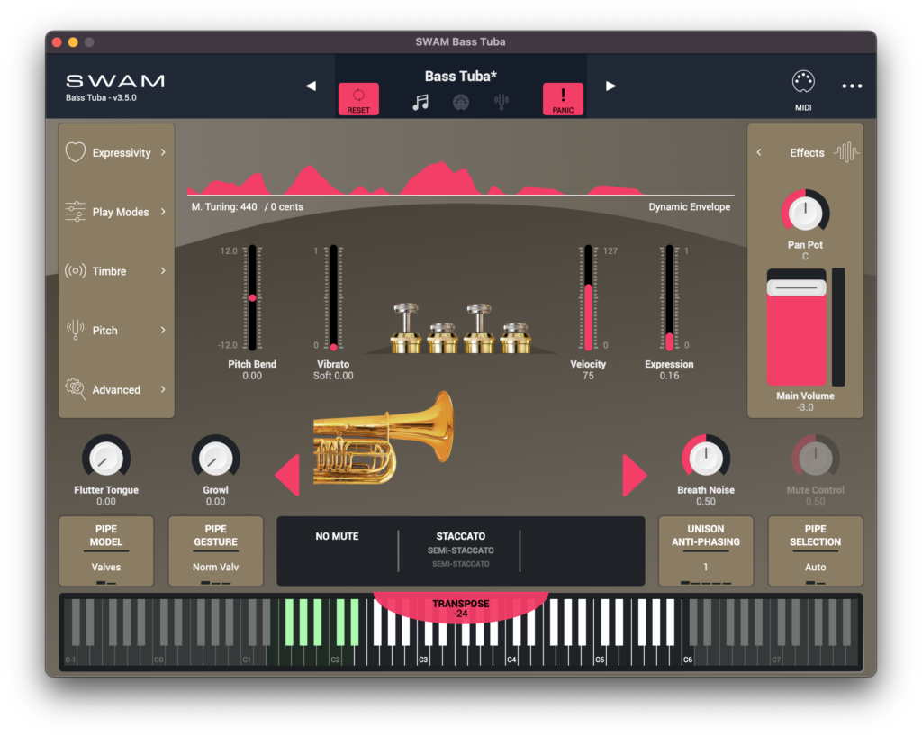 SWAM Horns and Tubas | Audio Modeling