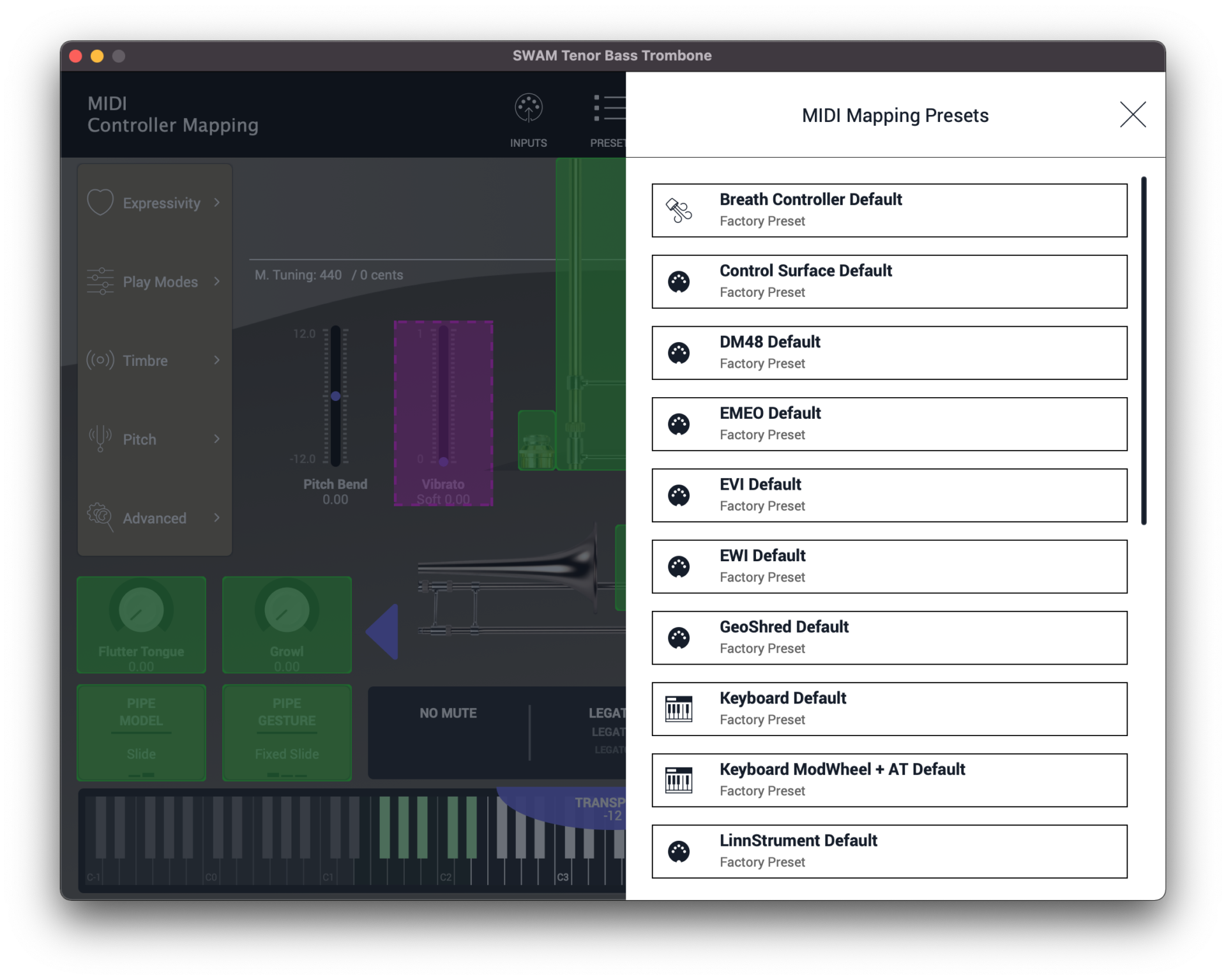 SWAM Trombones | Audio Modeling