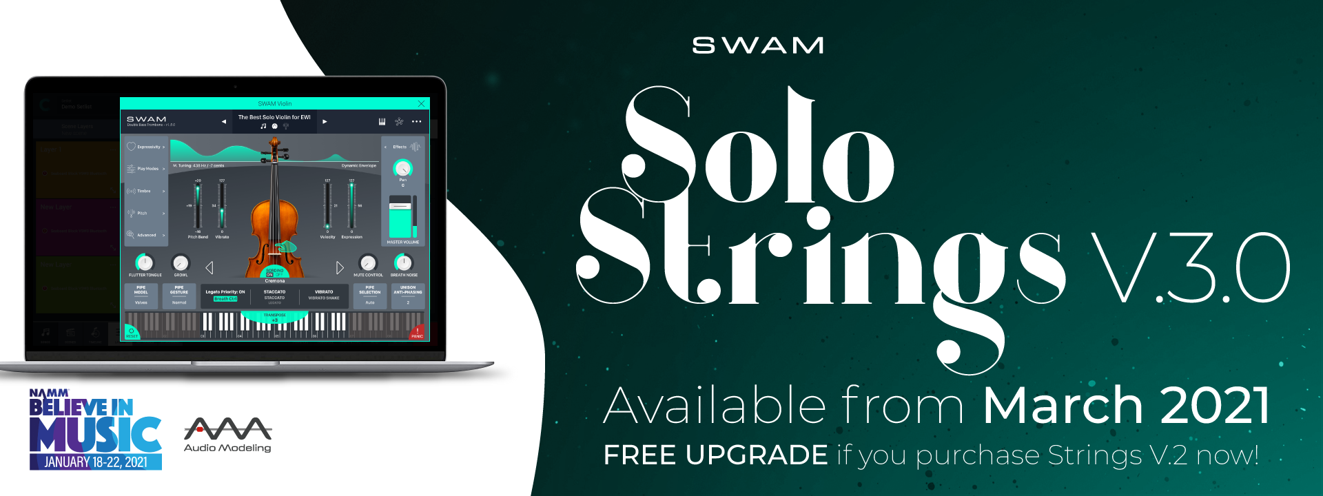 NAMM, Believe in Music, Audio Modeling News | Audio Modeling