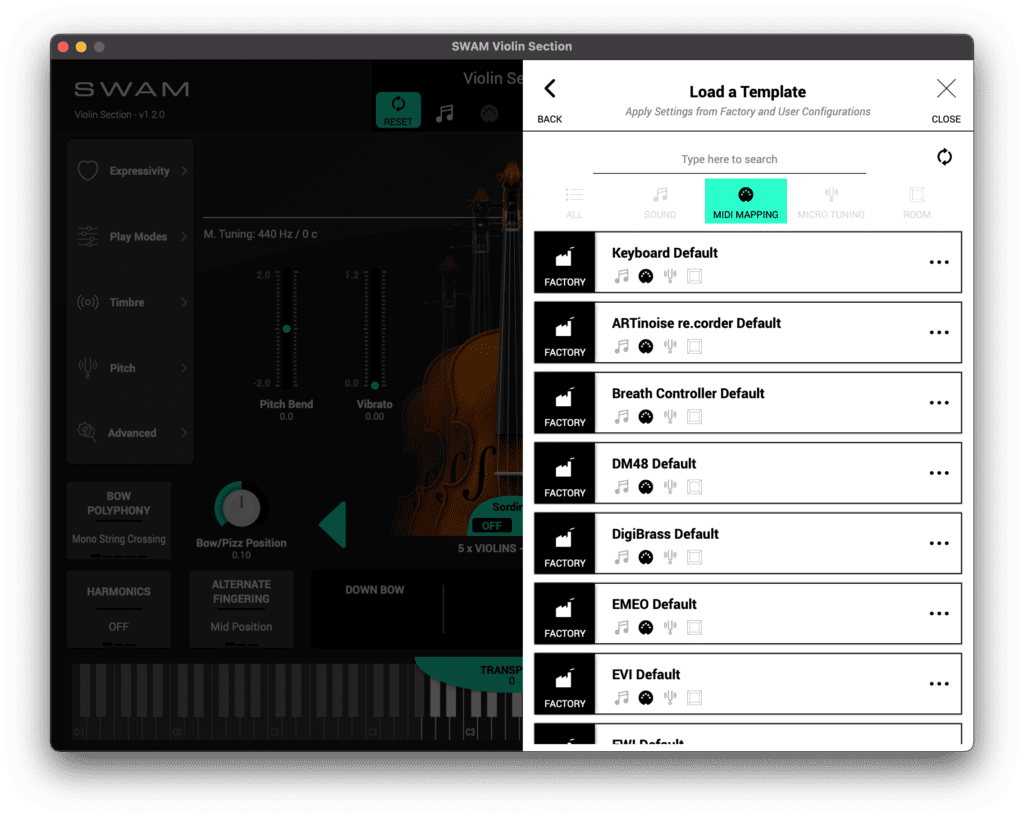 SWAM String Sections | Audio Modeling