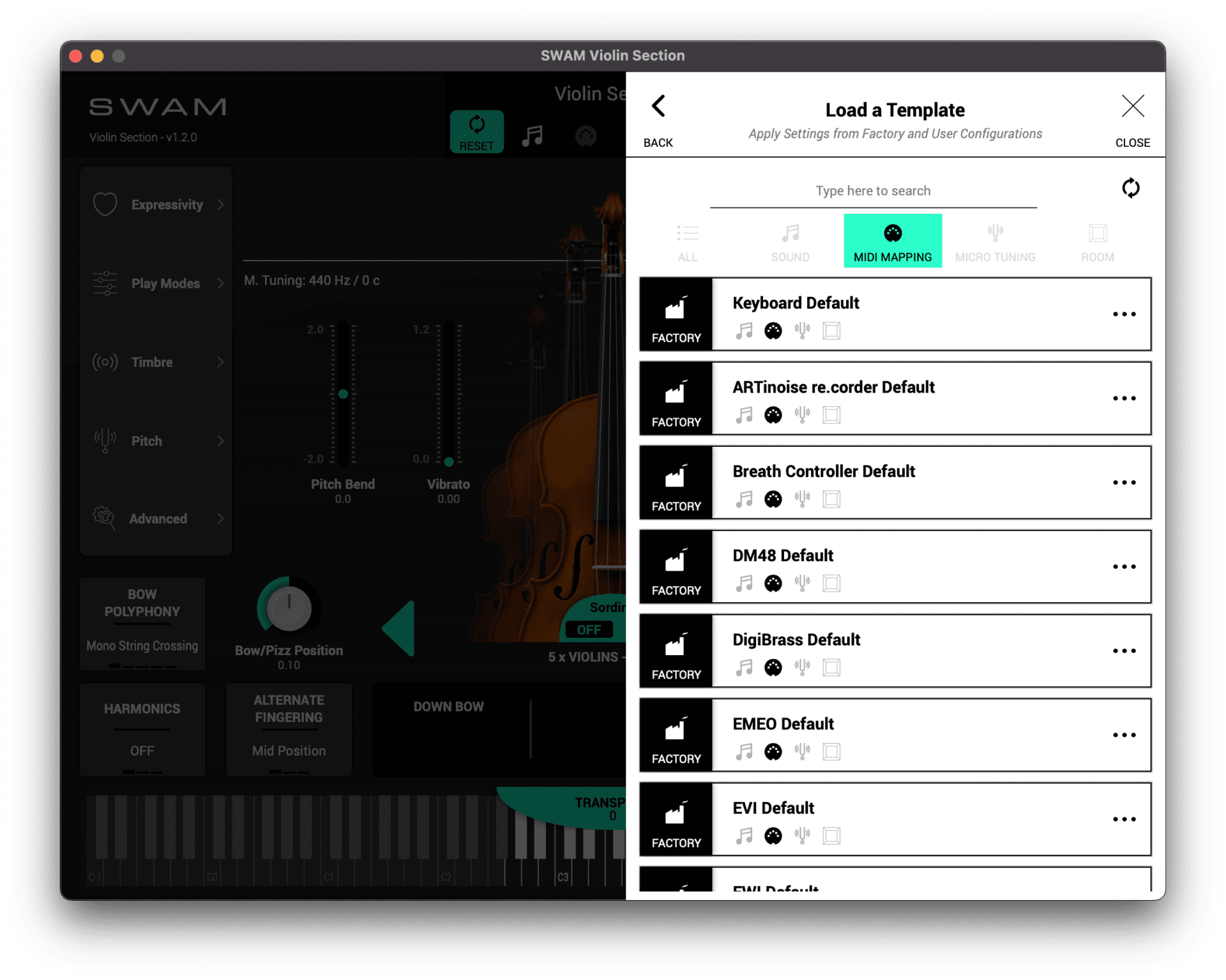 SWAM String Sections | Audio Modeling