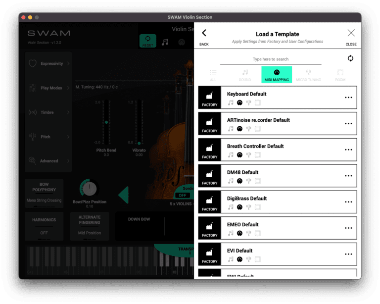 SWAM String Sections | Audio Modeling