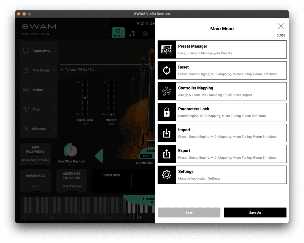 SWAM String Sections | Audio Modeling