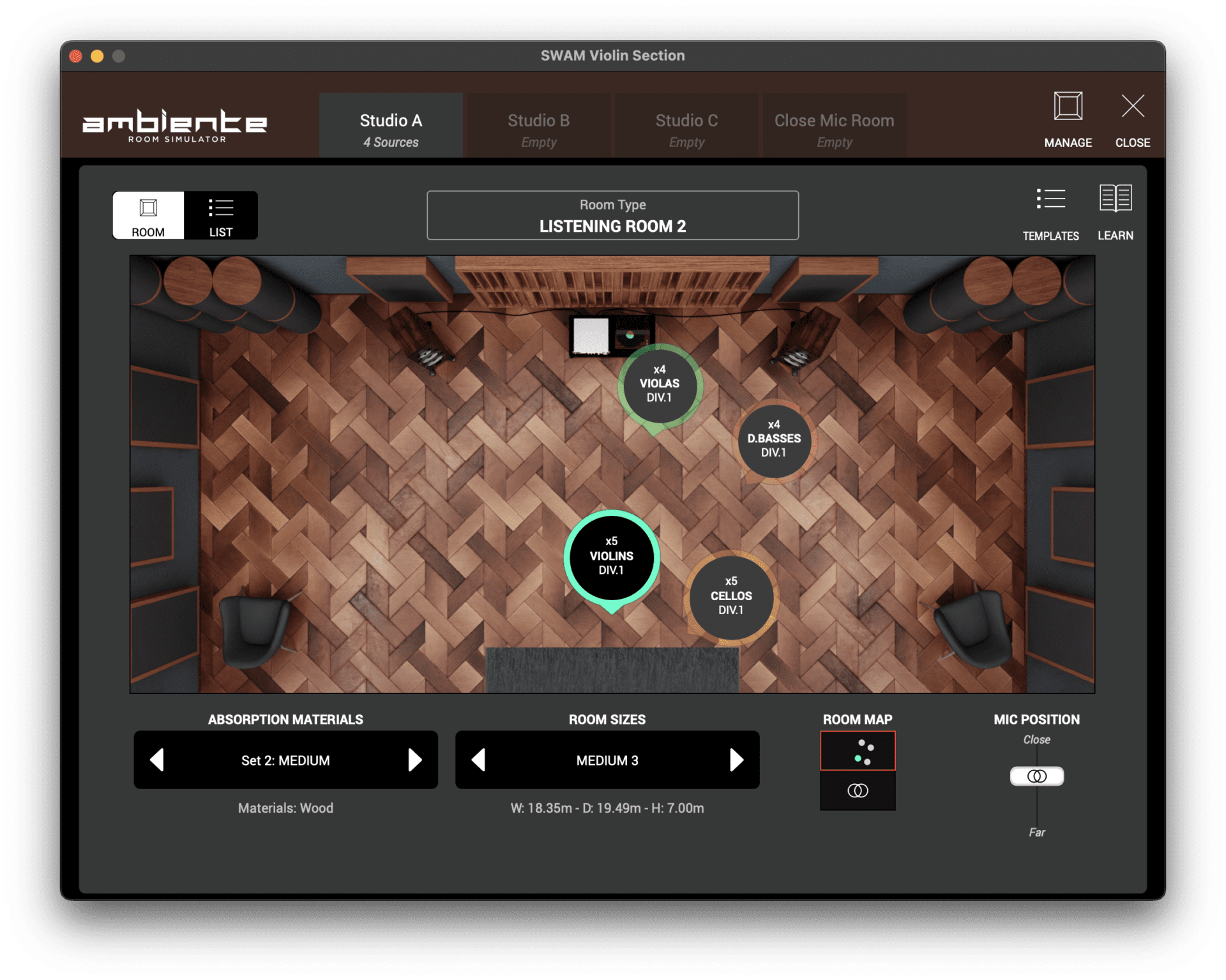 SWAM String Sections | Audio Modeling