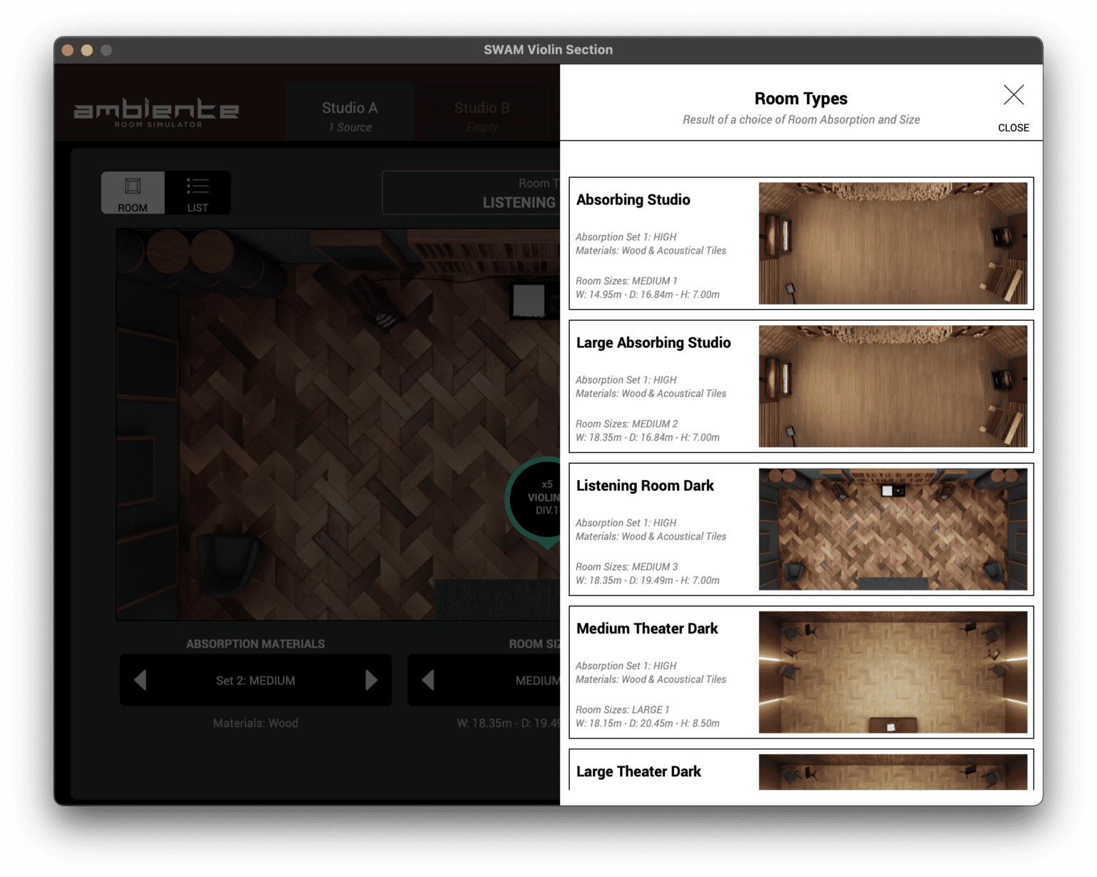 SWAM String Sections | Audio Modeling