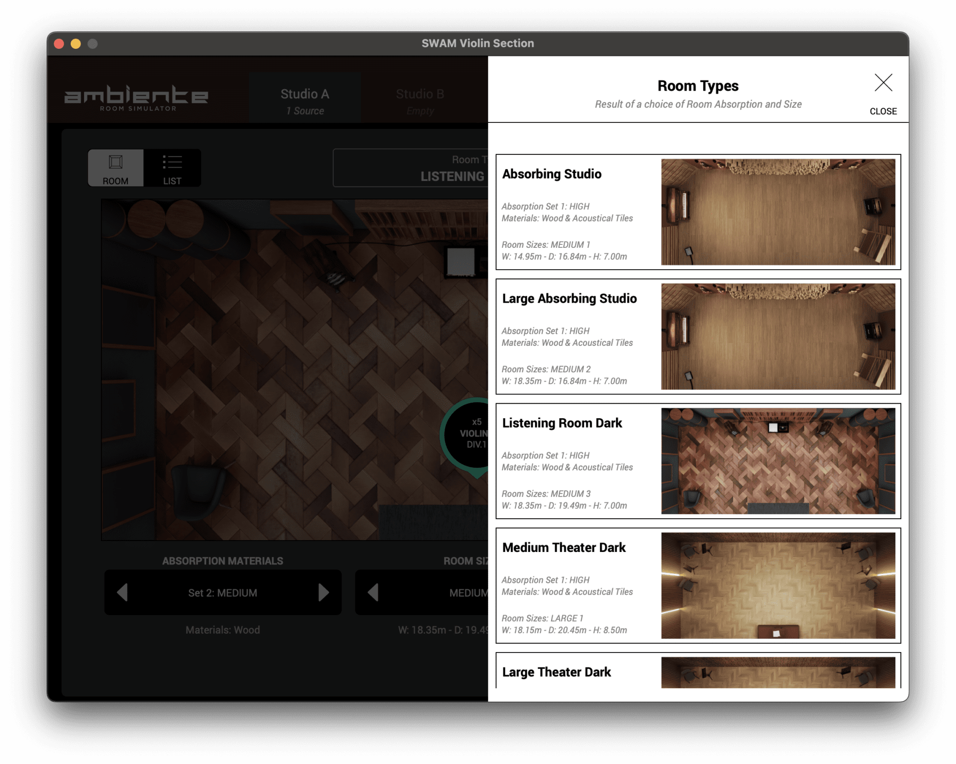 SWAM String Sections | Audio Modeling