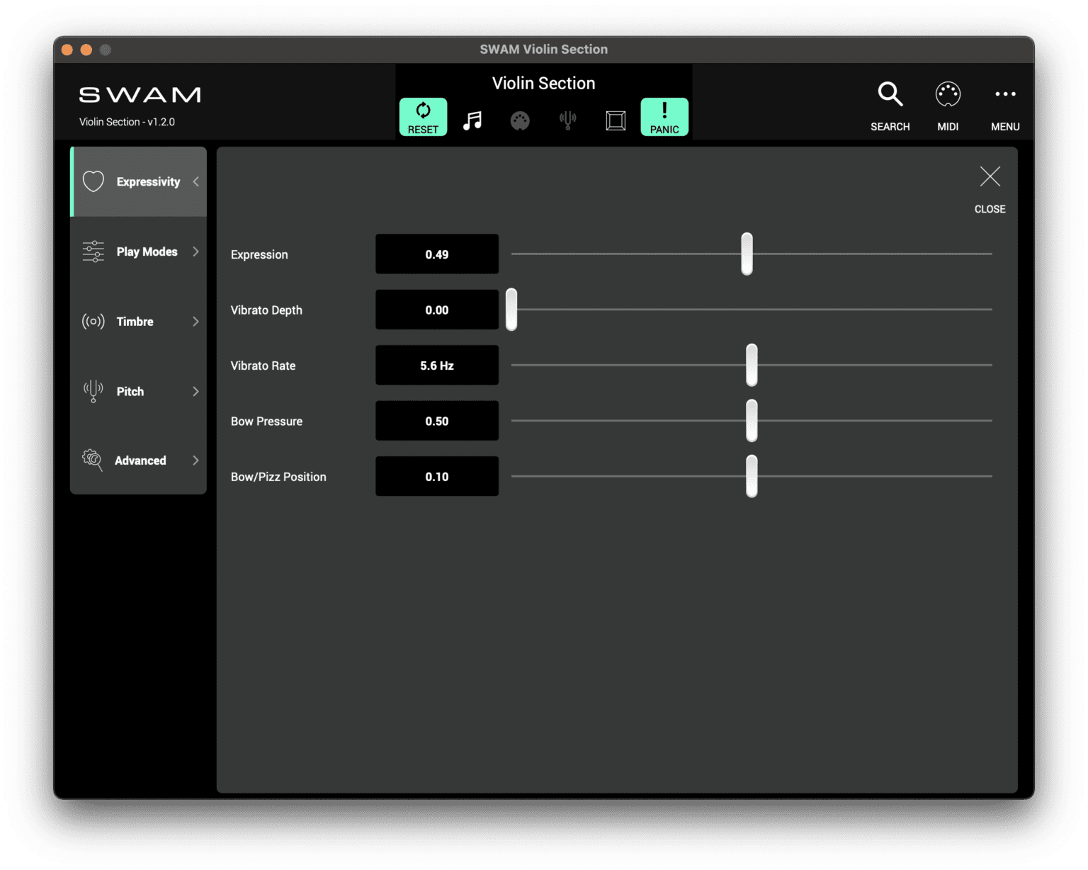 SWAM String Sections | Audio Modeling