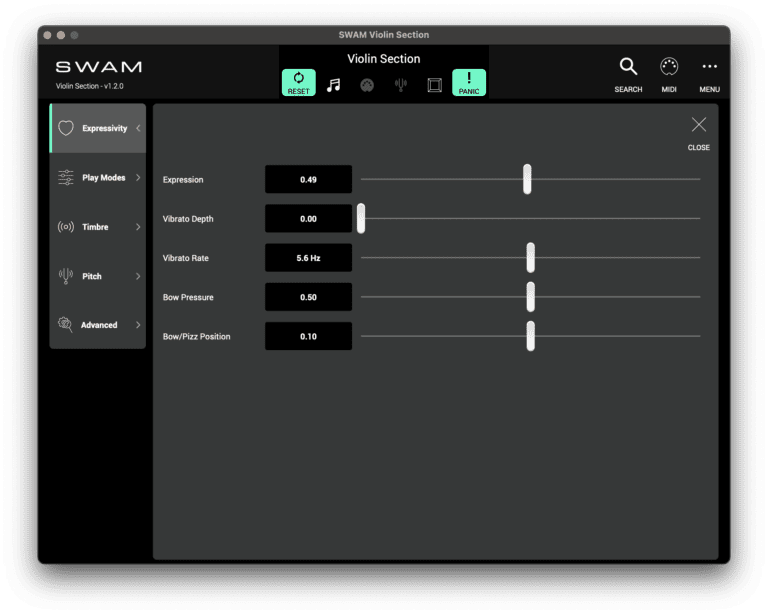 SWAM String Sections | Audio Modeling
