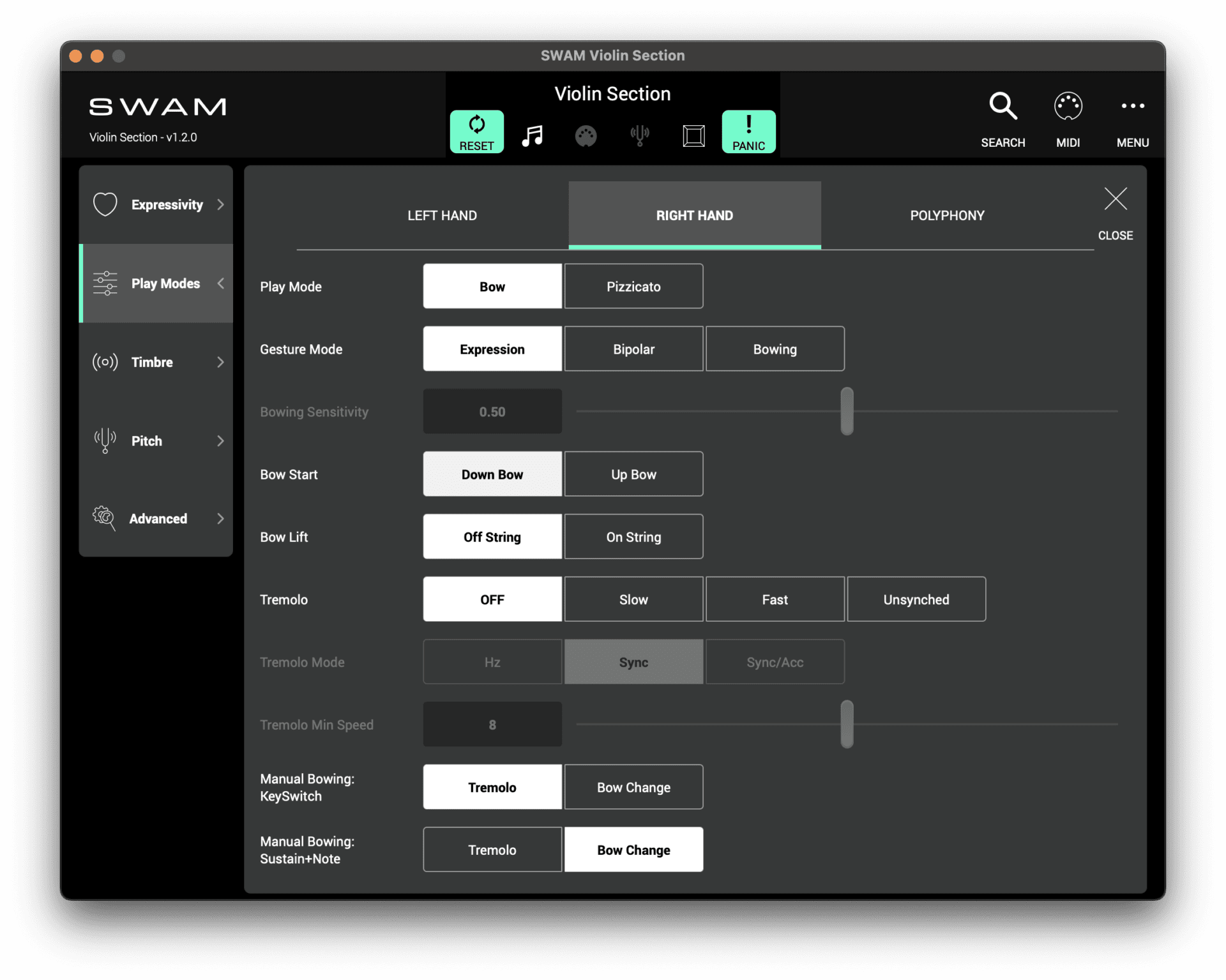 SWAM String Sections | Audio Modeling