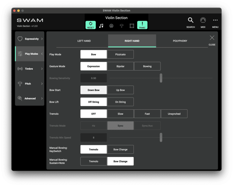 SWAM String Sections | Audio Modeling