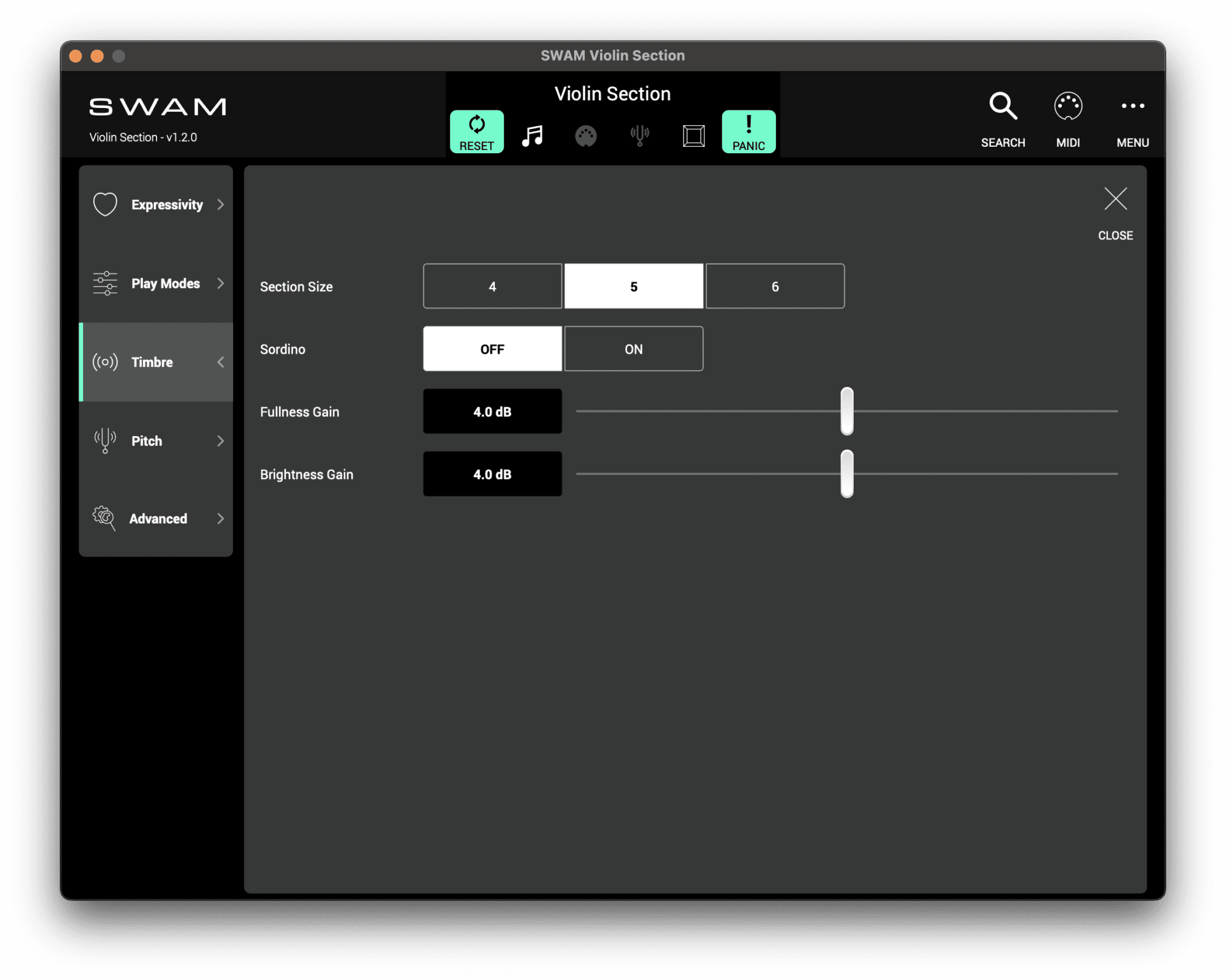 SWAM String Sections | Audio Modeling
