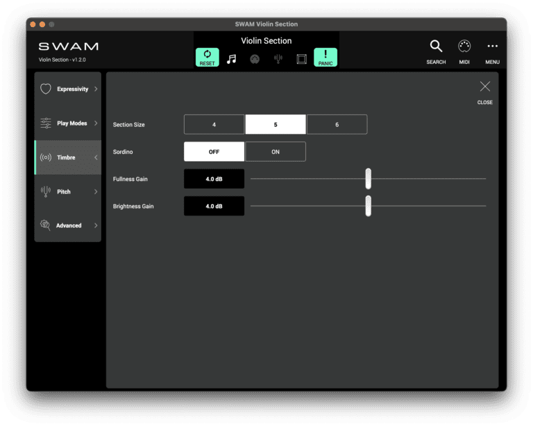 SWAM String Sections | Audio Modeling