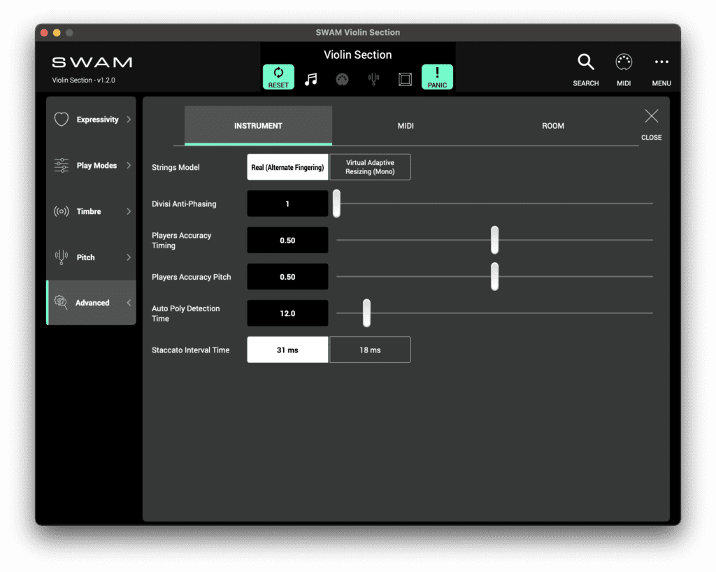 SWAM String Sections | Audio Modeling