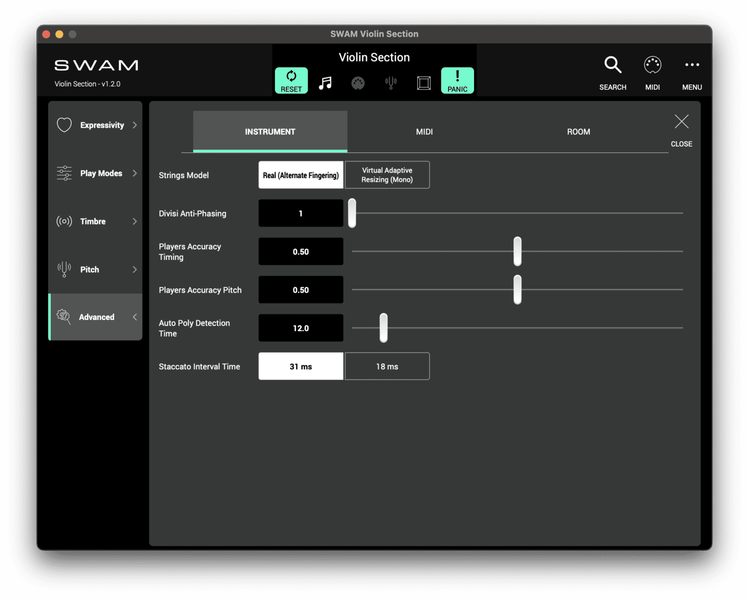 SWAM String Sections | Audio Modeling