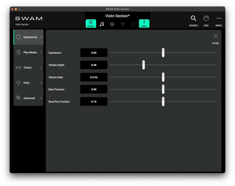 SWAM String Sections | Audio Modeling
