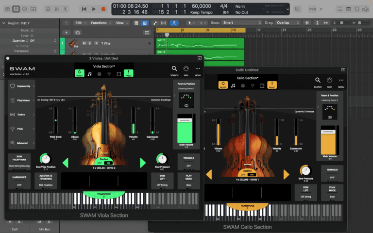 SWAM String Sections | Audio Modeling