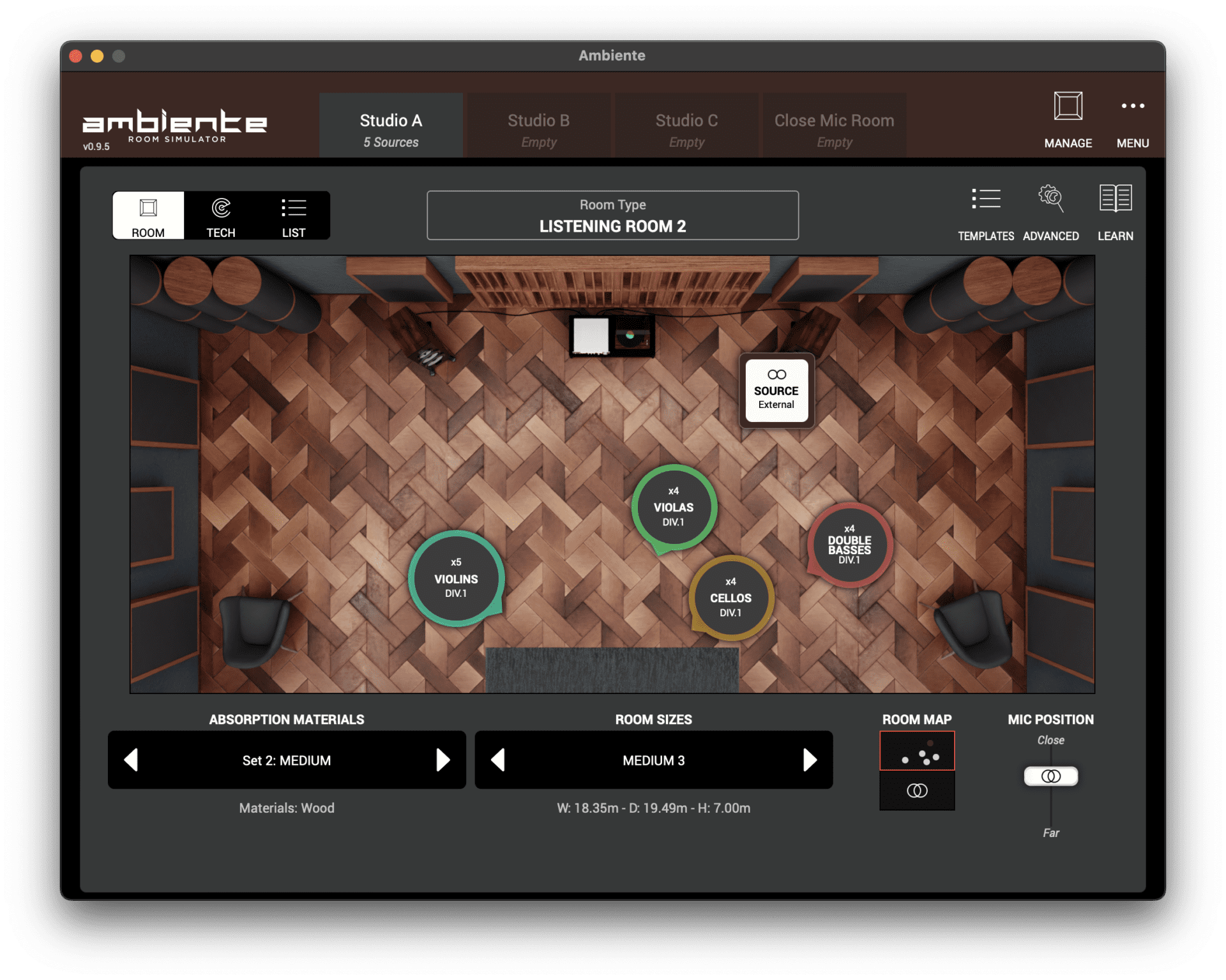 Ambiente | Audio Modeling