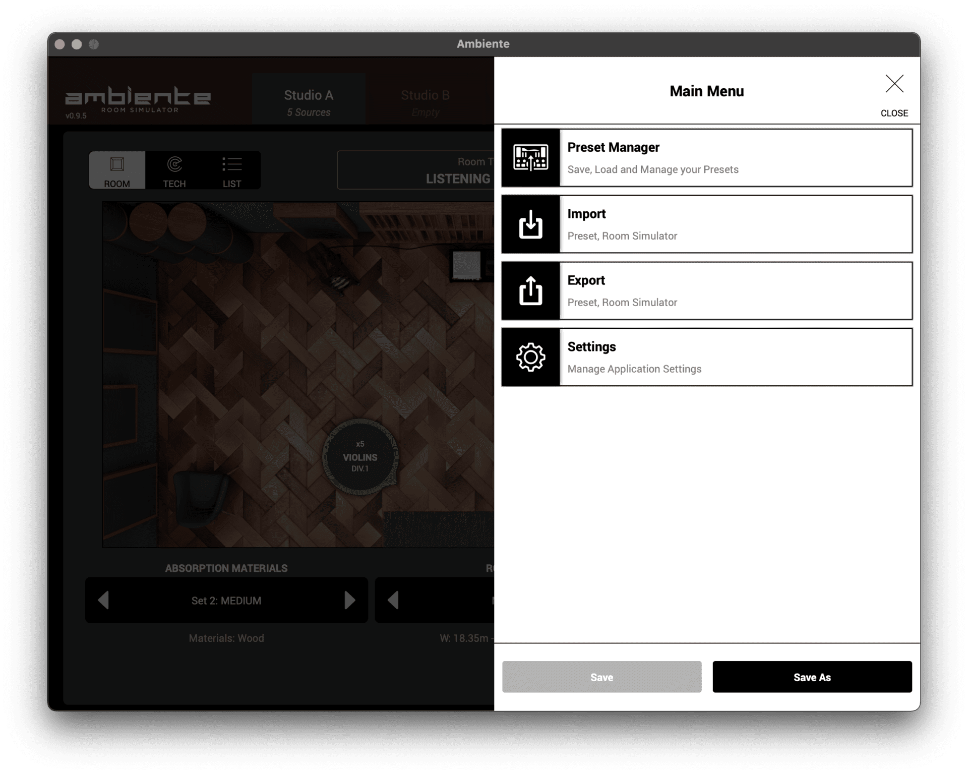 Ambiente | Audio Modeling