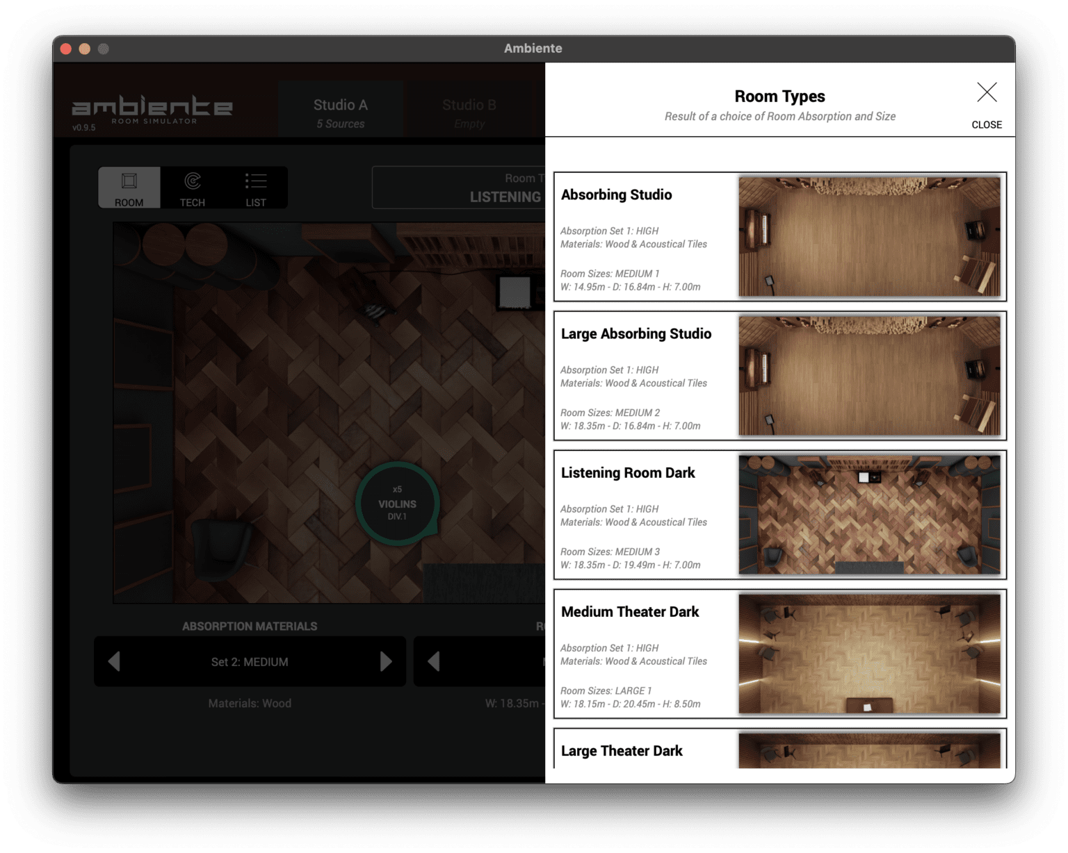 Ambiente | Audio Modeling