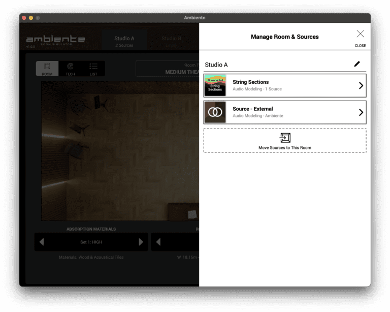 Ambiente | Audio Modeling