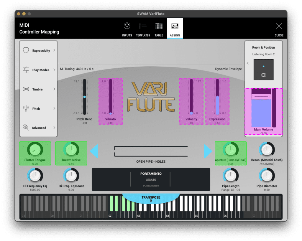 SWAM Variflute | Audio Modeling